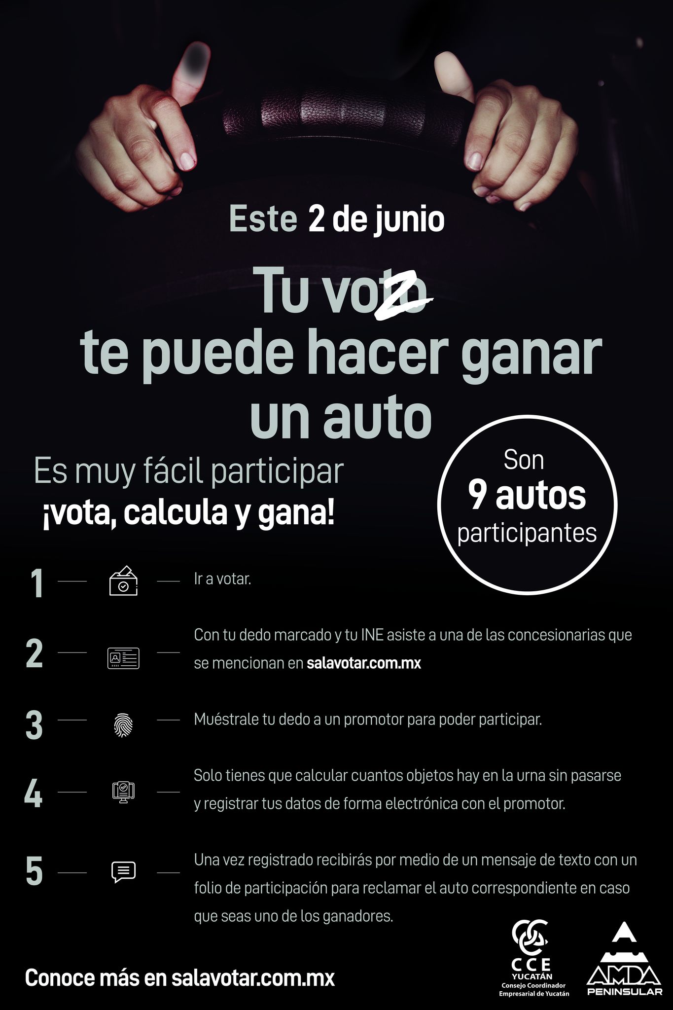 Tu voto te puede hacer ganar un auto | Voz de las Empresas