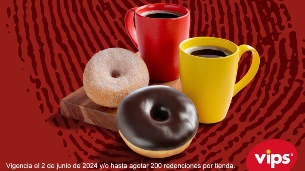 Vips regalará café y donas el 2 de junio | Voz de las Empresas